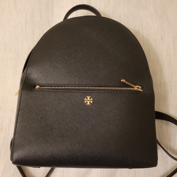 Bags | Tony Burch Black Leather Backpack | Poshmark